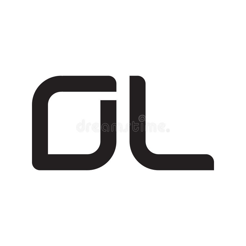 Ol Initial Letter Vector Logo Icon Stock Vector - Illustration of ...