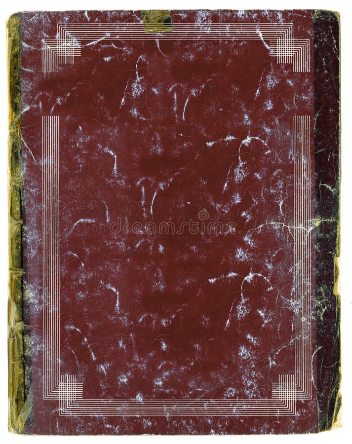 Old 1920s Style Note Book with Taped Edges Stock Photo - Image of ...