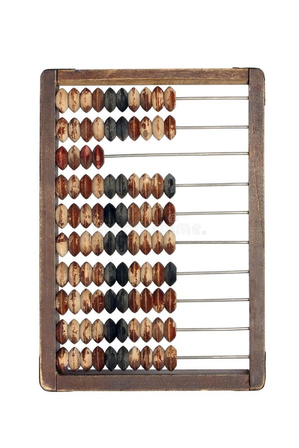 Retro abacus stock image. Image of isolated, traditional - 11757929