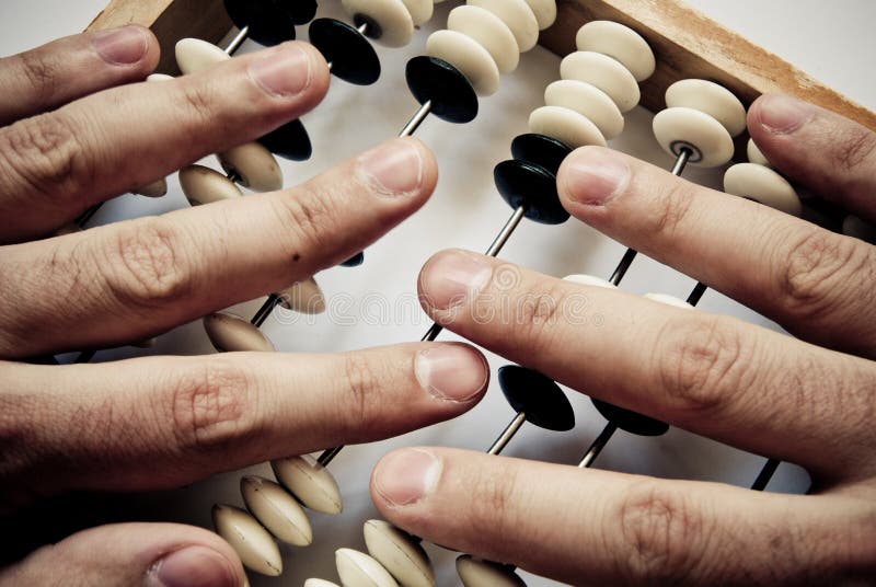 Old abacus stock photo. Image of computer, subtraction - 24819088