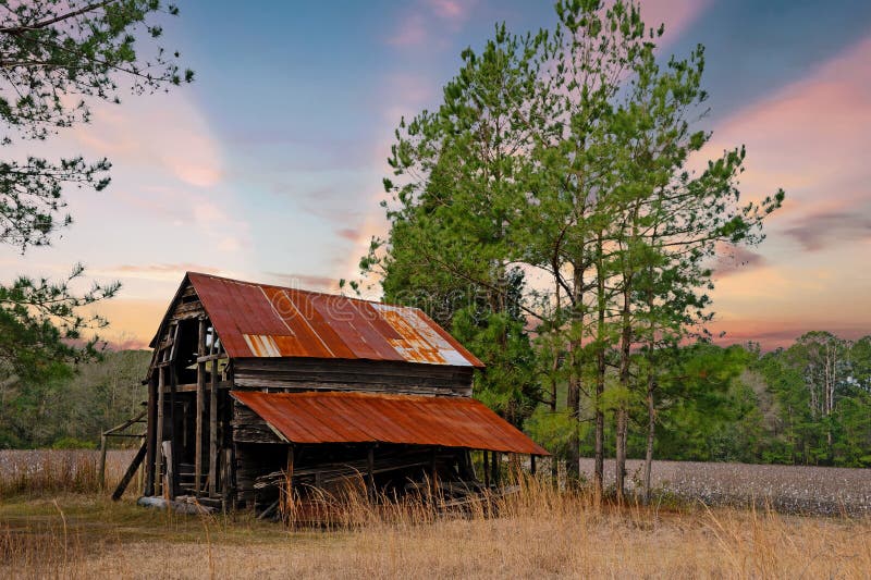 Old Abandoned Barn in the Countryside Stock Photo - Image of barn ...