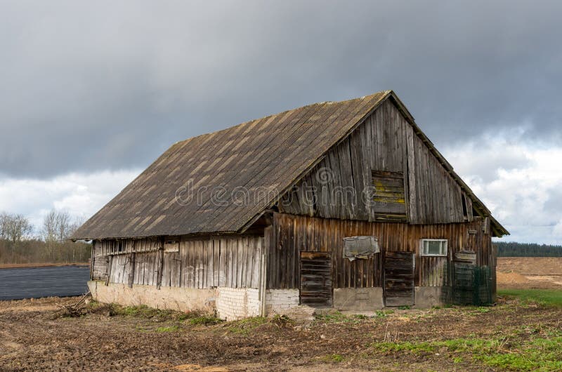An old abandoned barn stock photo. Image of architecture - 90523938