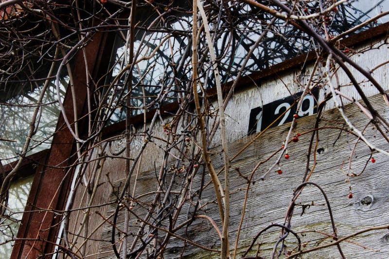 Old Red Brick Hospital Building in Old Town Stock Photo - Image of ...