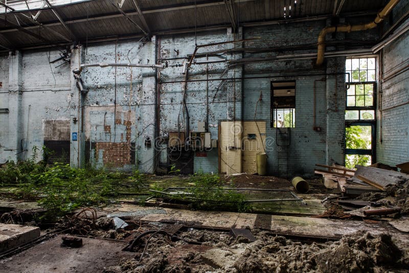 Old abandoned building stock photo. Image of rusty, buildings - 42673810