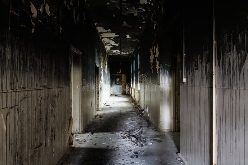 Old abandoned building stock image. Image of burned, derelict - 42688591