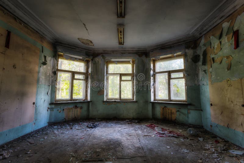 Old abandoned building stock photo. Image of cement, construction ...