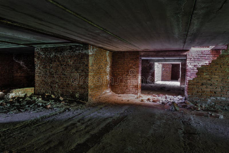 Old abandoned building stock photo. Image of construction - 62916124