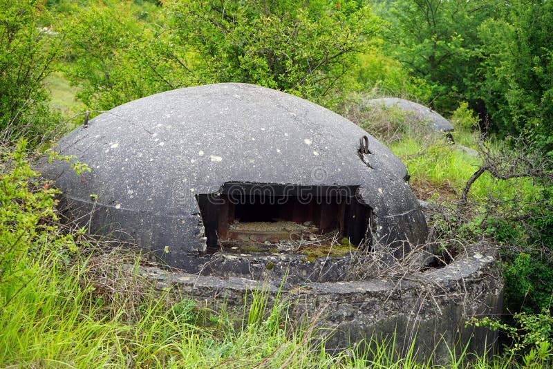 Old abandoned bunker stock image. Image of architecture - 151269245