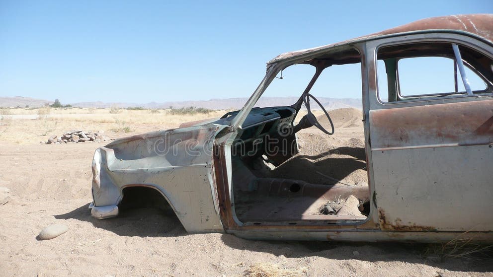 Old Abandoned Cur Skeleton Stock Photos - Free & Royalty-Free Stock ...