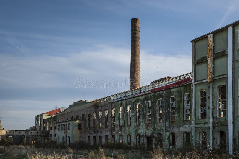 Old abandoned factory stock image. Image of factory - 105026191
