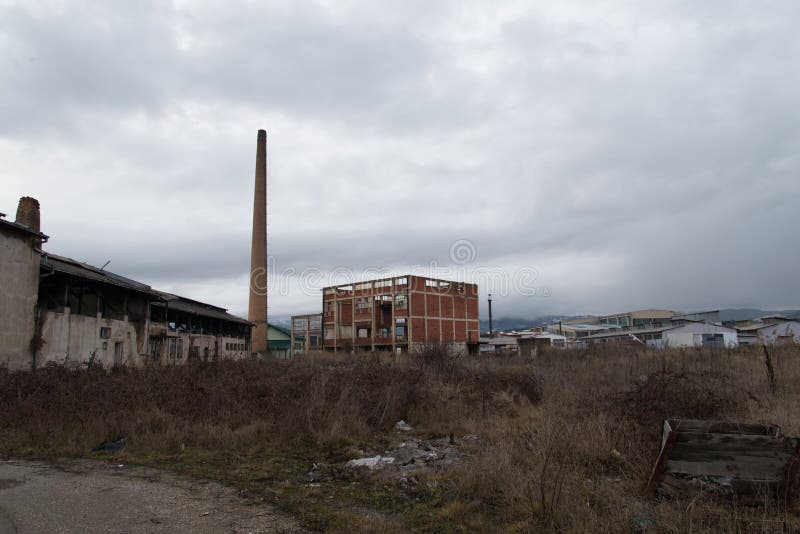 Old abandoned factory stock photo. Image of dirt, disrepair - 39878862