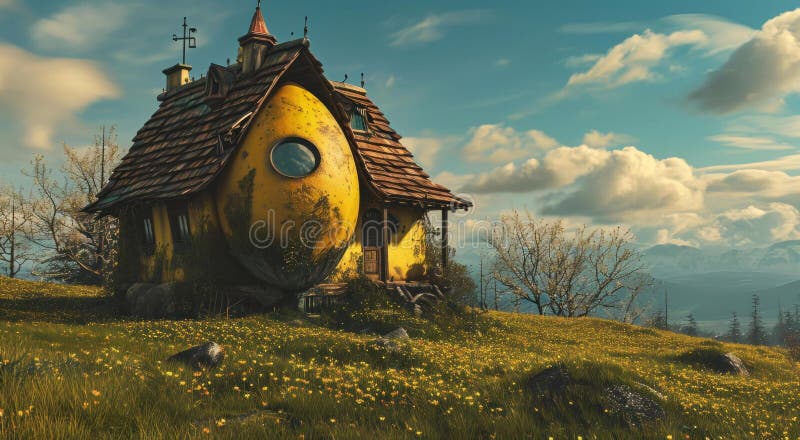 Old Abandoned Farm House Old Farm House Stock Illustration ...