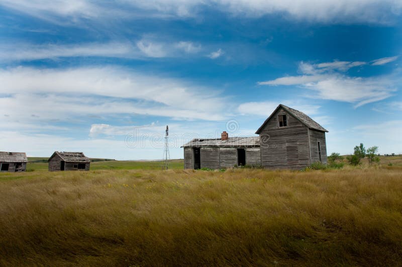 Old Abandoned Homestead stock photo. Image of blue, trees - 46068204