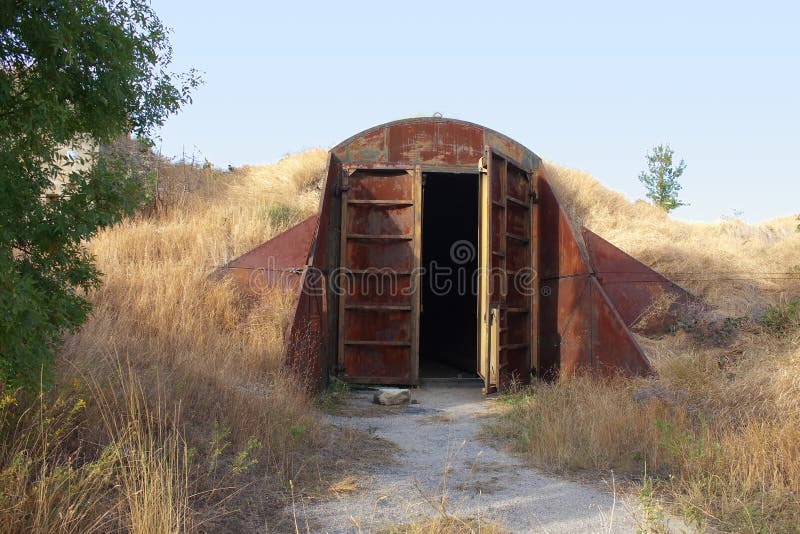 Old Abandoned Missile Base Building Stock Image - Image of doom, hurst ...