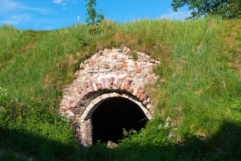 Old Abandoned Monastery Cellar Stock Photo - Image of history, bolshoi ...