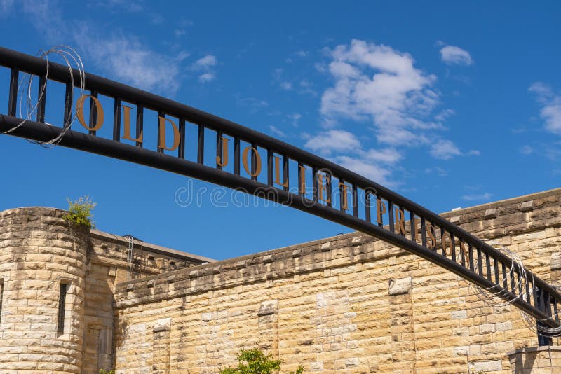 Old abandoned prison stock image. Image of castle, exterior - 232197851