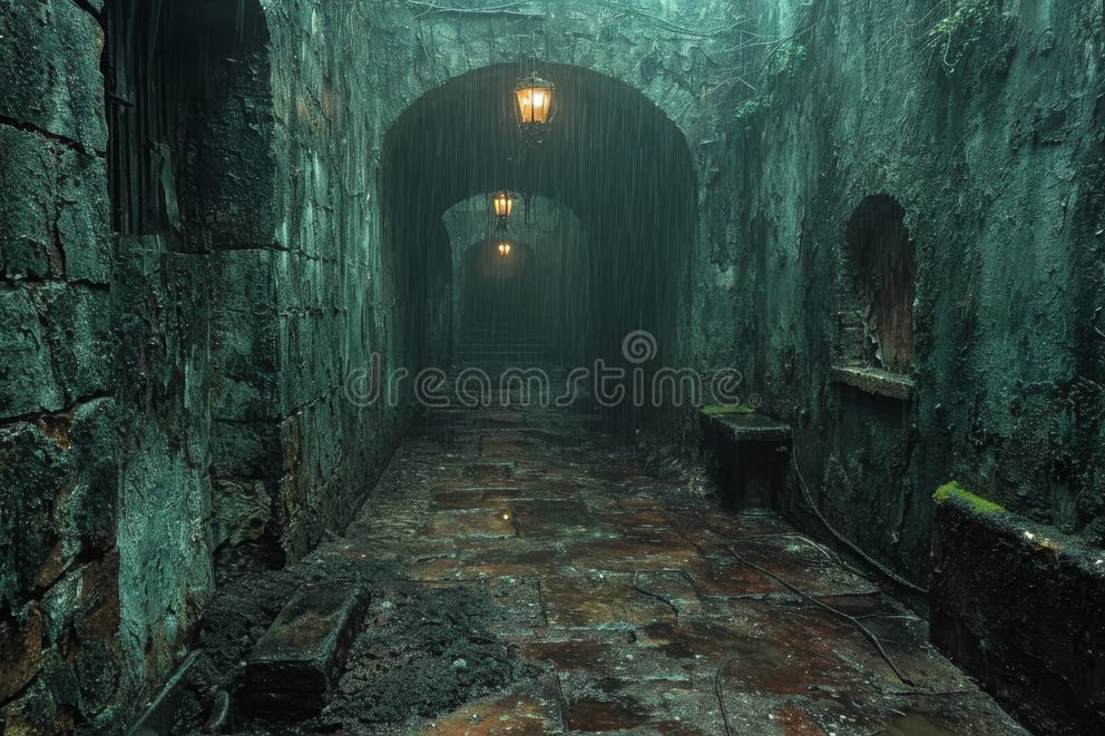 An Old Abandoned Prison. a Room with Bars Stock Photo - Image of ...