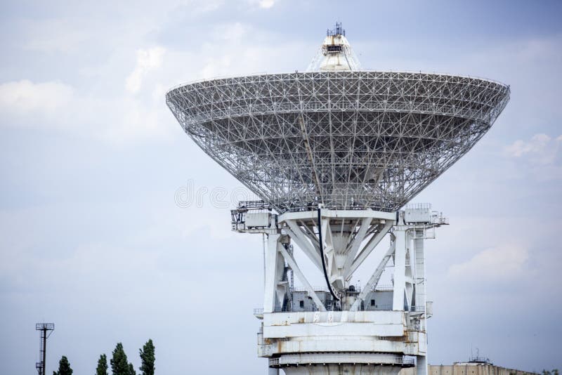 Old abandoned radar base stock photo. Image of hotel - 73186390