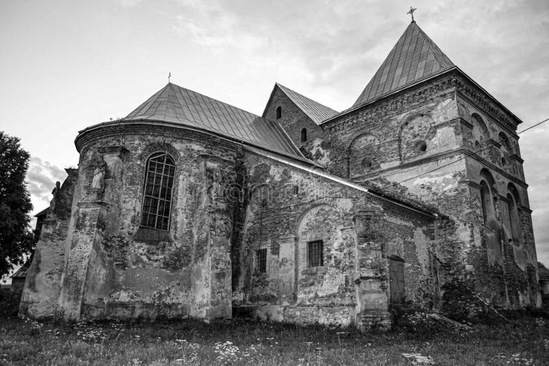 Old Abandoned Religious Building in Europe Stock Photo - Image of abbey ...