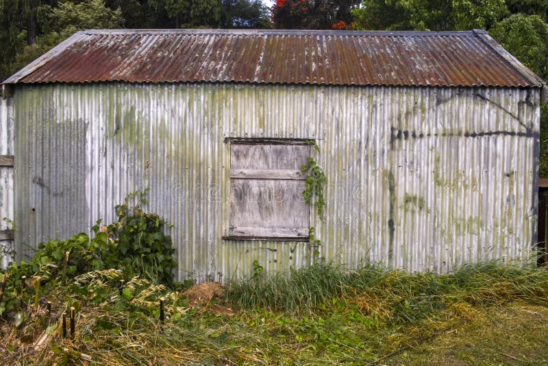 Rusty old shed stock image. Image of rustic, wall, outdoor - 15577513