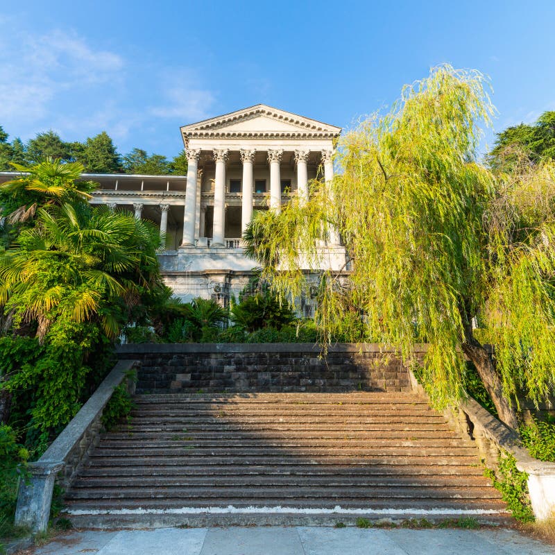 An Old Abandoned Sanatorium of Ordzhonikidze. Architecture of the USSR ...