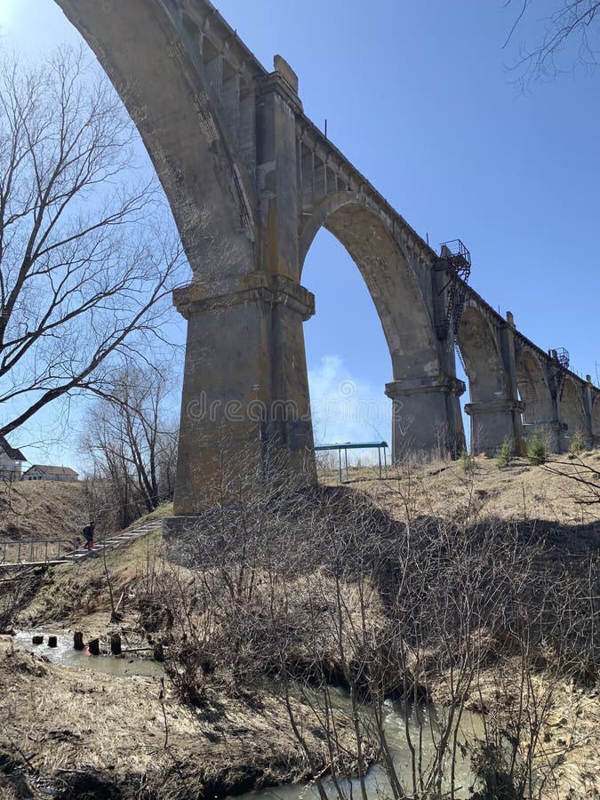 431 Old Abandoned Viaduct Bridge Stock Photos - Free & Royalty-Free ...
