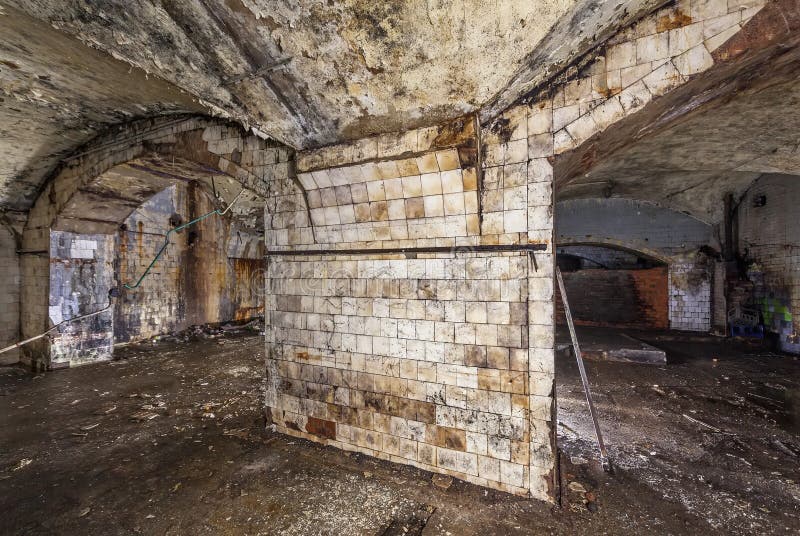 Old abandoned wine cellar. stock image. Image of dampness - 62016097
