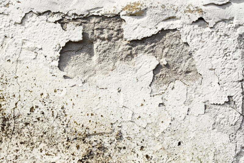 Old Abstract Wall Background. Concrete Painted Surface with Cracks ...