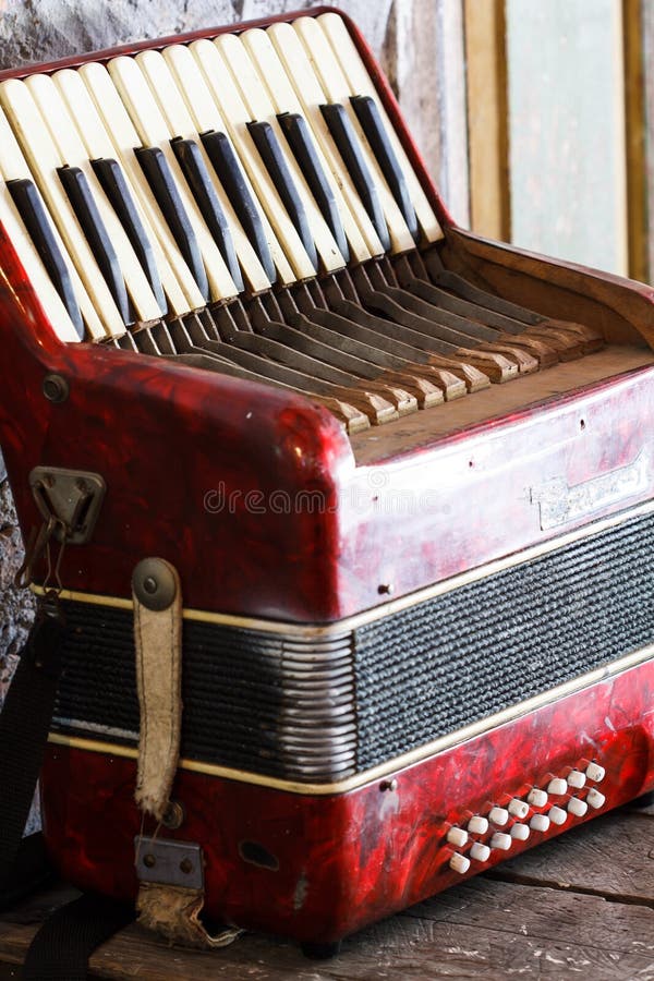 Old Accordion stock photo. Image of music, antique, play - 23801234