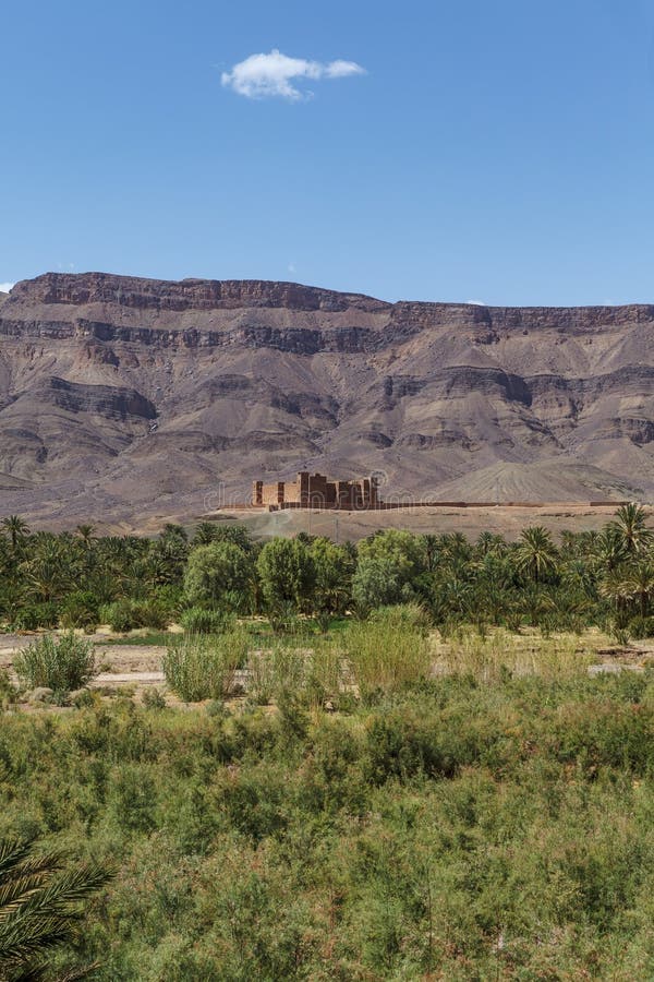 Old Adobe Fortress Draa Valley Morocco Stock Photos - Free & Royalty ...