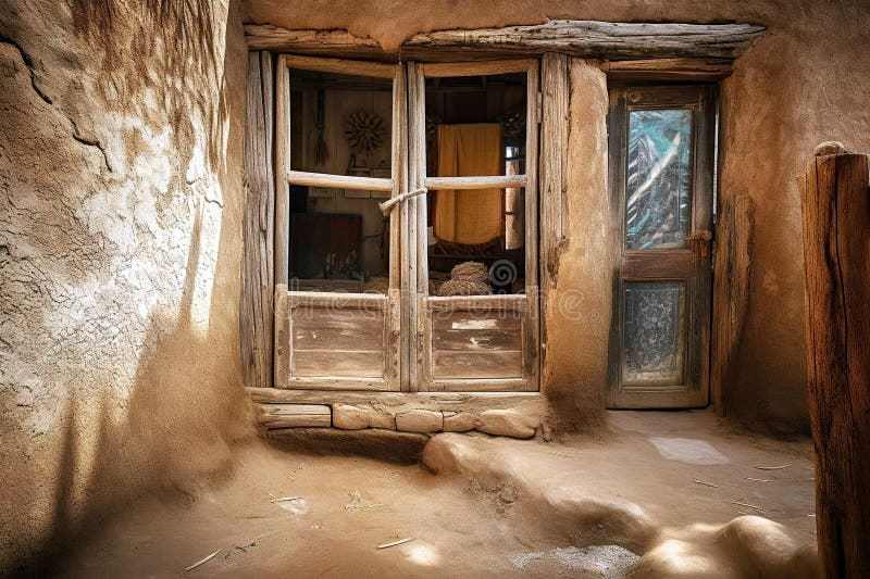 Adobe Style Home Stock Illustrations – 154 Adobe Style Home Stock ...