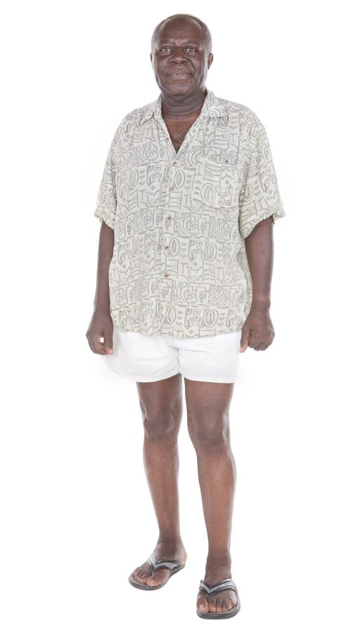 Old african man stock image. Image of pensioner, people - 7642237