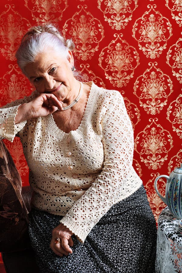 Old age stock image. Image of adult, elder, domestic - 18330205