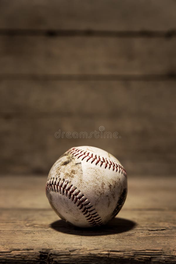 Old Aged Baseball Front Wooden Background Stock Photos - Free & Royalty ...