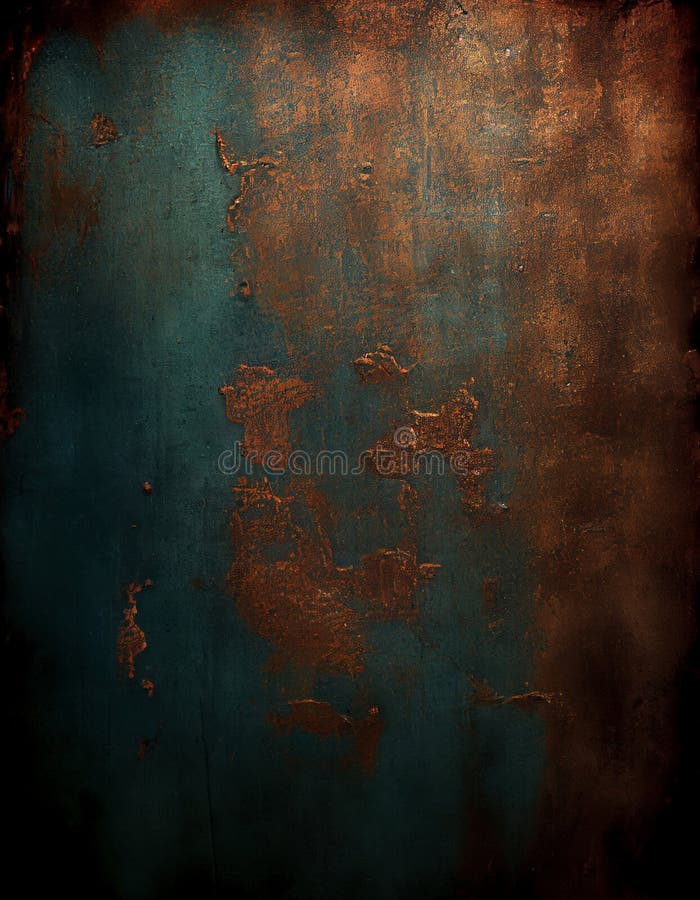 Old Aged Copper Plate Texture, Created with Generative AI Stock ...