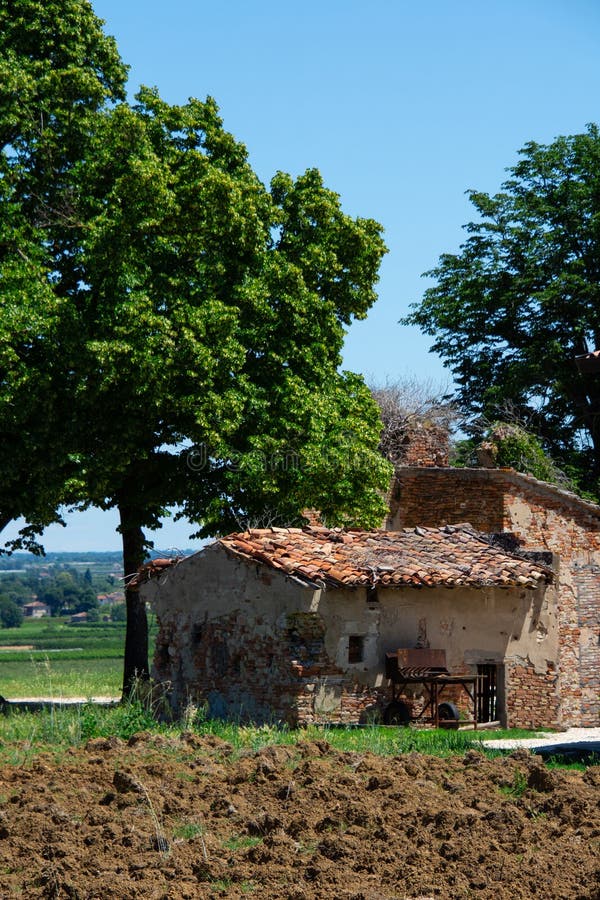 Old Agricultural Farm in Emilia-Romagna, Italy Stock Photo - Image of ...