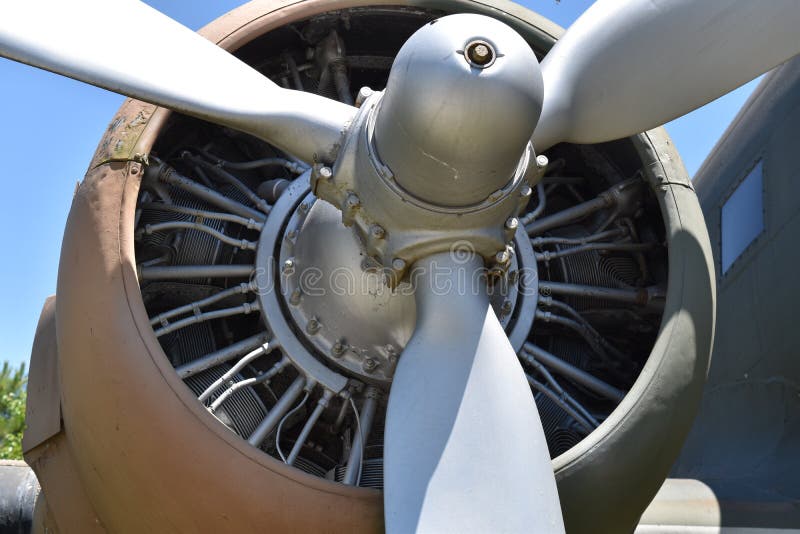 Old Aircraft Engine stock image. Image of handin, bosphorus - 94168689