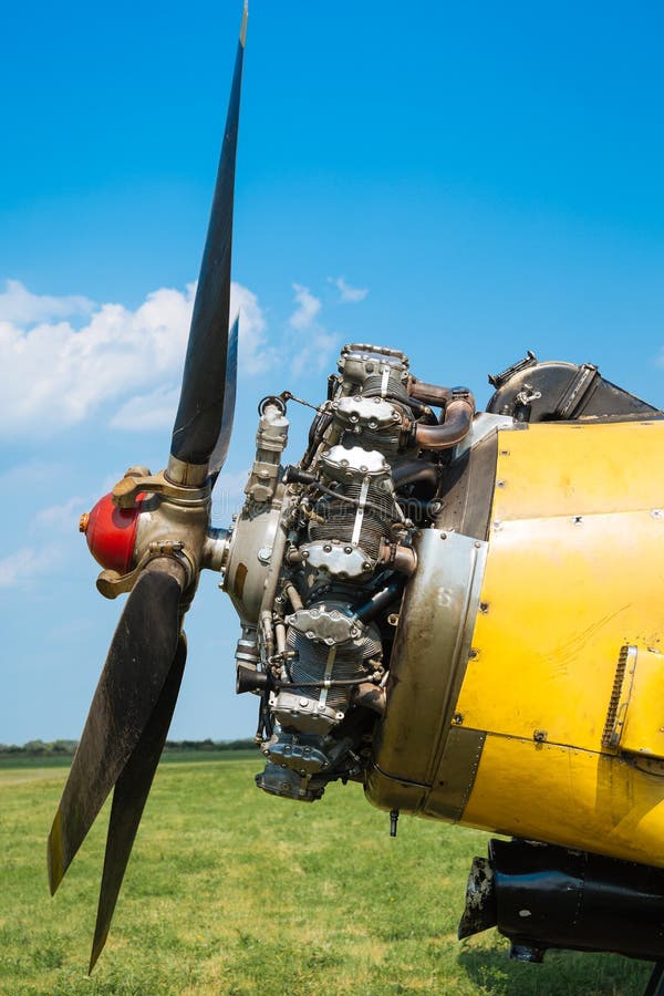 Old aircraft engine stock image. Image of detail, grungy - 56593413