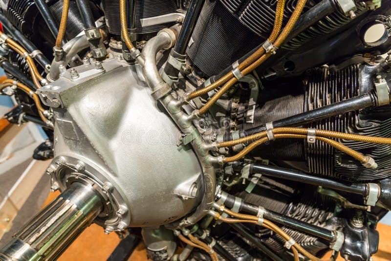 Old aircraft engine stock photo. Image of motor, grungy - 84542800