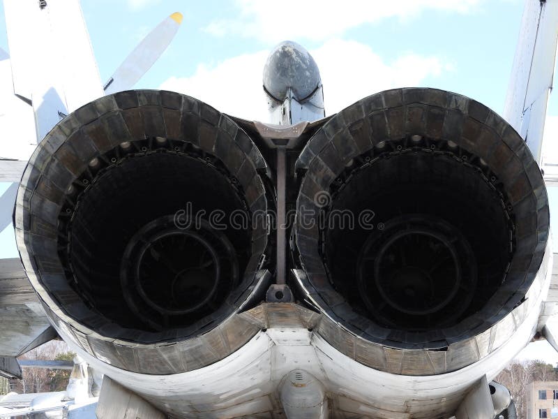 Old Aircraft Near, Skin, Parts and Engine Components Stock Image ...