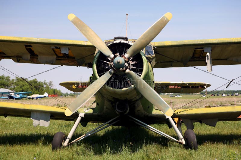 Old Airplane Picture. Image: 5472747