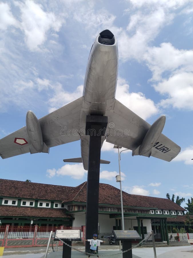 The Old Airplane in the Blitar City Museum Editorial Photo - Image of ...