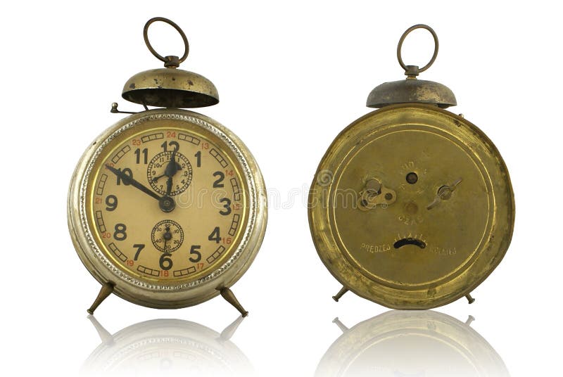 Old Alarm Clock. stock image. Image of classic, fashioned - 12330989