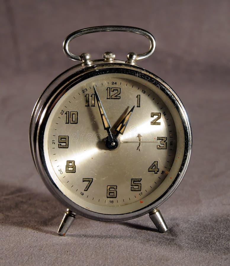 Old alarm clock stock image. Image of lion, chronometer - 4404723