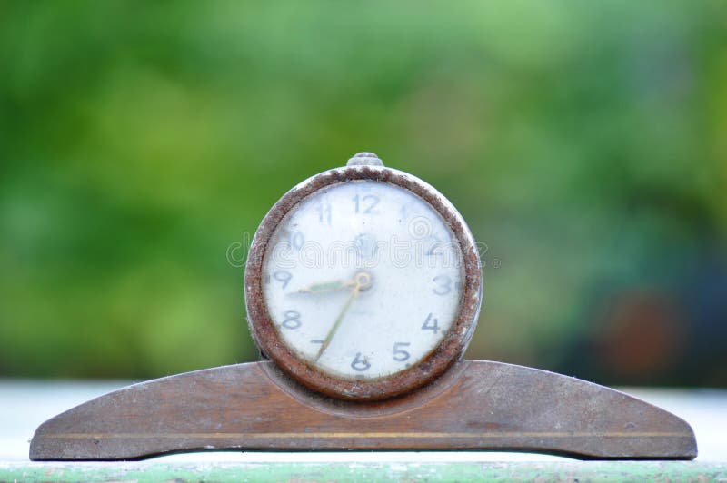 Old alarm clock stock image. Image of concept, life, detail - 96842935