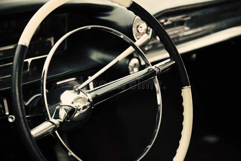 Classic car dashboard stock photo. Image of classic - 149347288