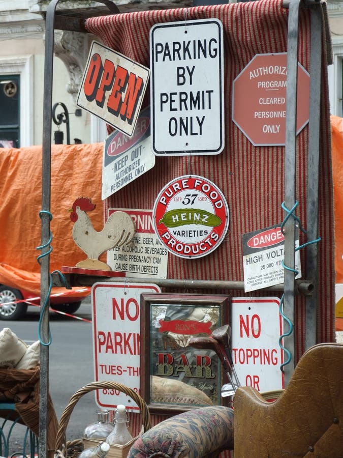 Old americand signs editorial stock photo. Image of black - 61479603