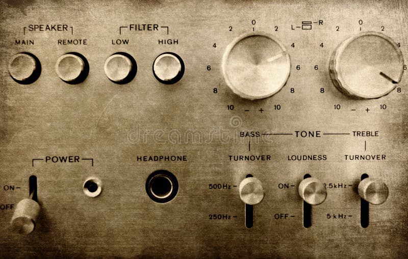 Retro Amp Gauge stock photo. Image of dial, electric, industrial - 6056558