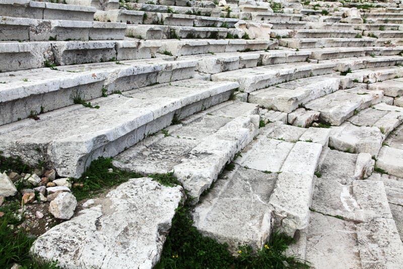Old amphitheatre stock image. Image of amphitheater, staircase - 13412419