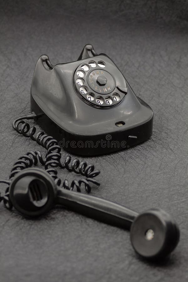 Old analog phone stock photo. Image of antique, conversation - 311579288